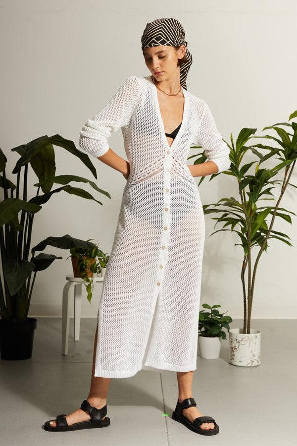 Autumn Cashmere - Chevron Open Stitch - Bleach — Olive & Bette's